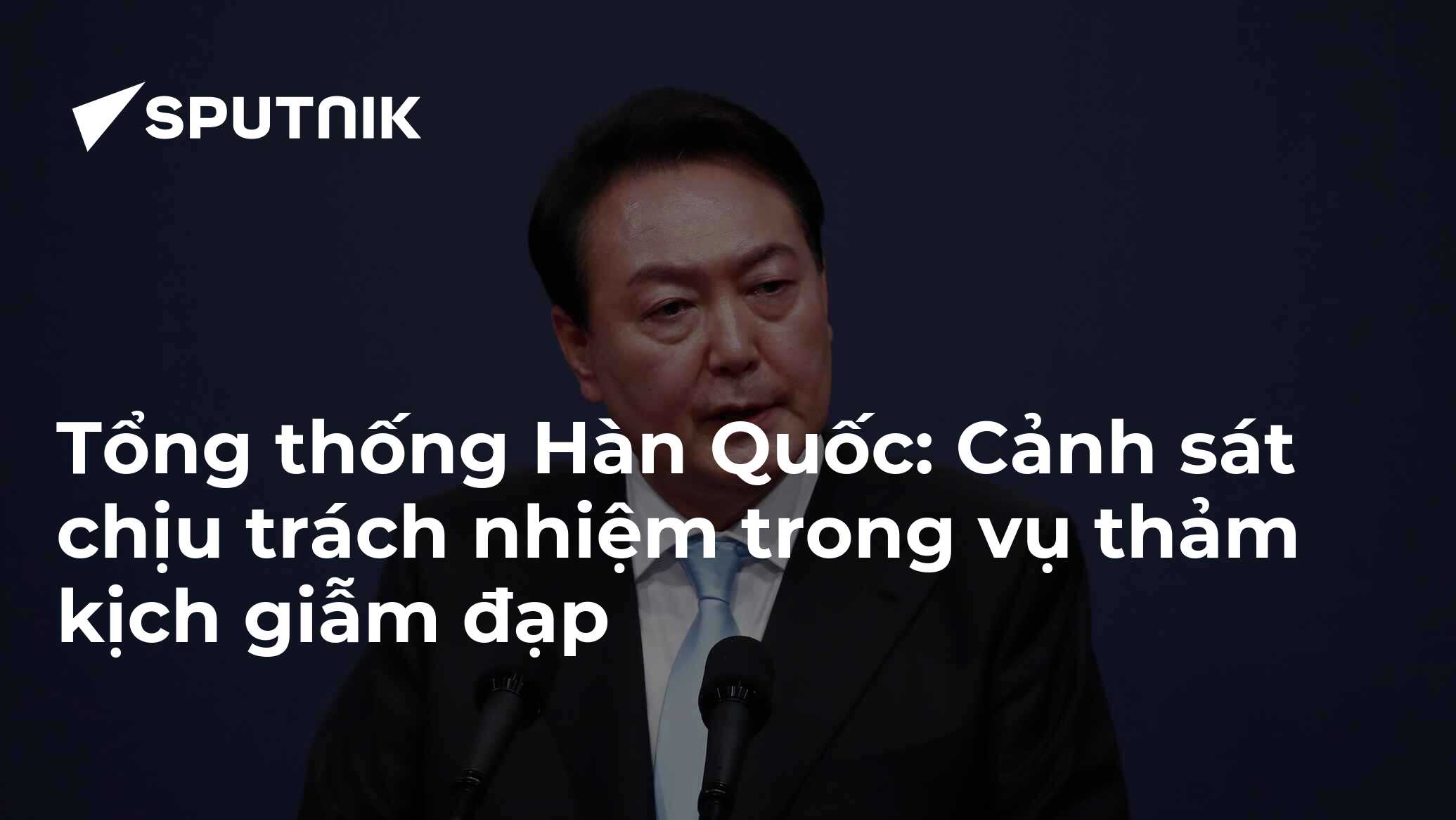 Tổng thống Hàn Quốc: Cảnh sát chịu trách nhiệm trong vụ thảm kịch giẫm ...
