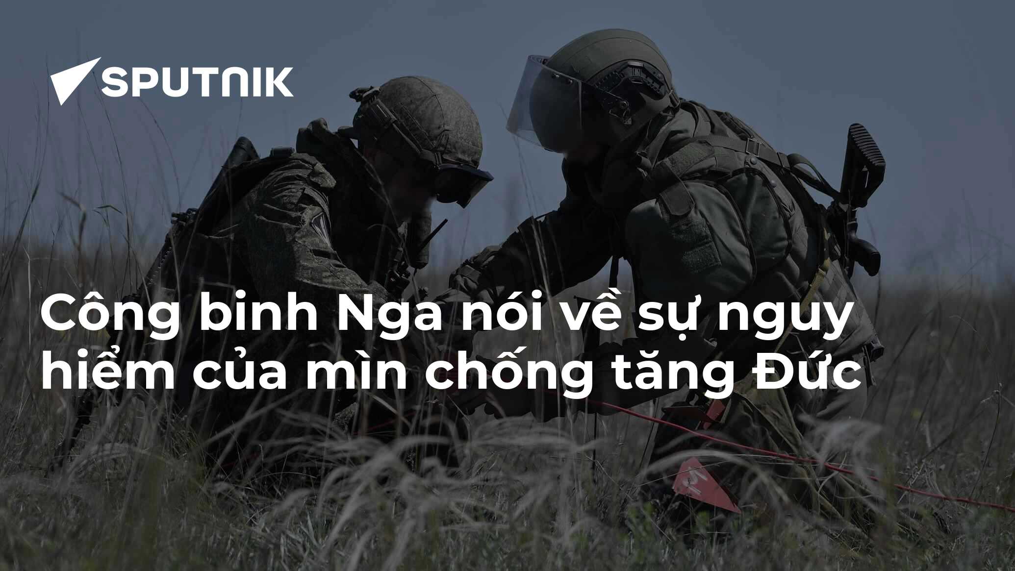 Công binh Nga nói về sự nguy hiểm của mìn chống tăng Đức - 25.02.2023 ...
