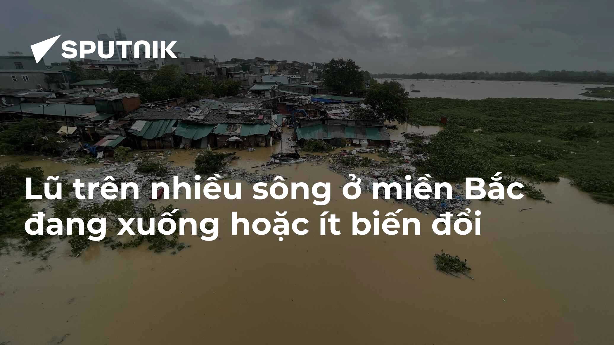 Lũ trên nhiều sông ở miền Bắc đang xuống hoặc ít biến đổi - 12.09.2024 ...