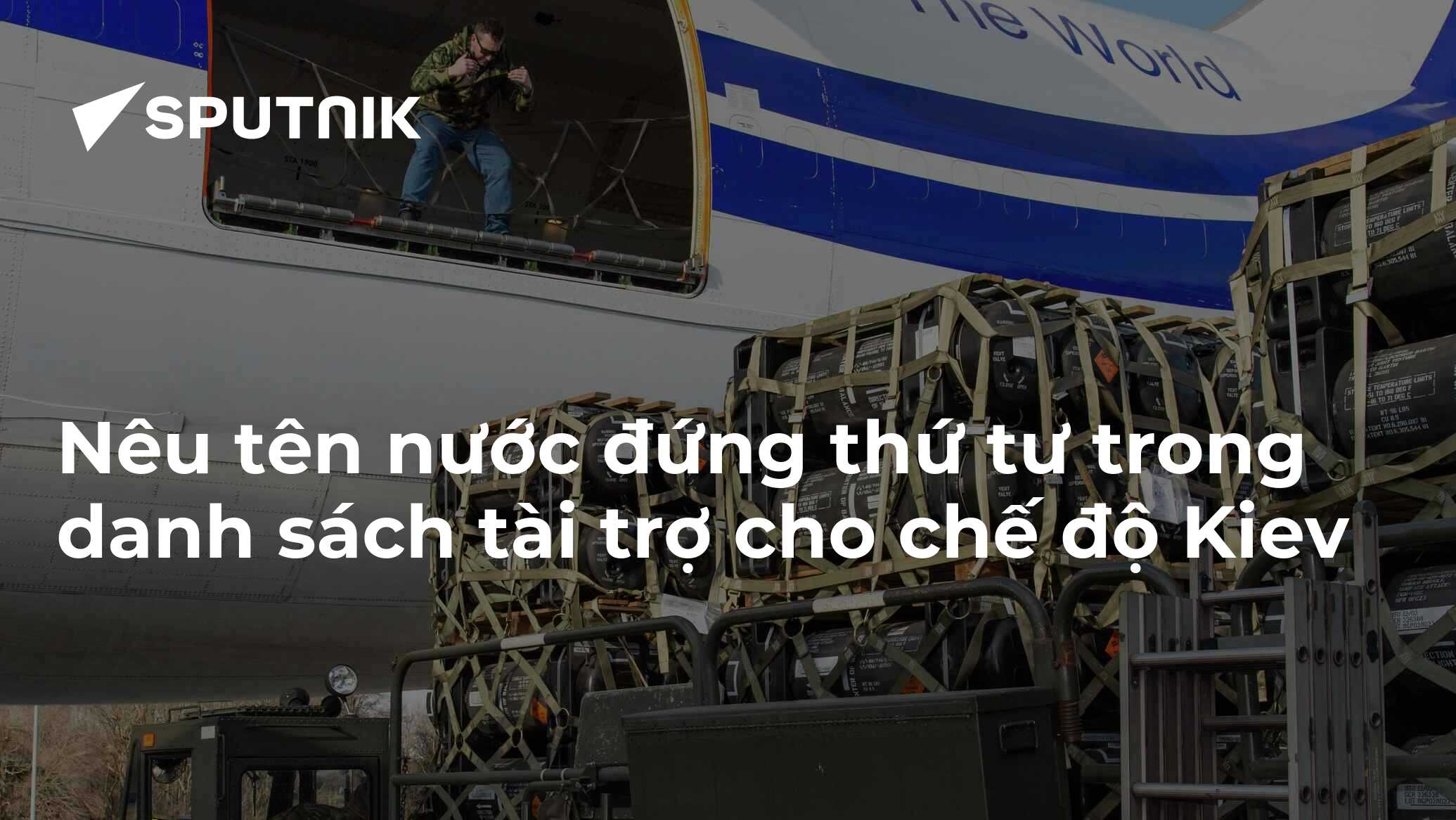 Nêu tên nước đứng thứ tư trong danh sách tài trợ cho chế độ Kiev - 28. ...