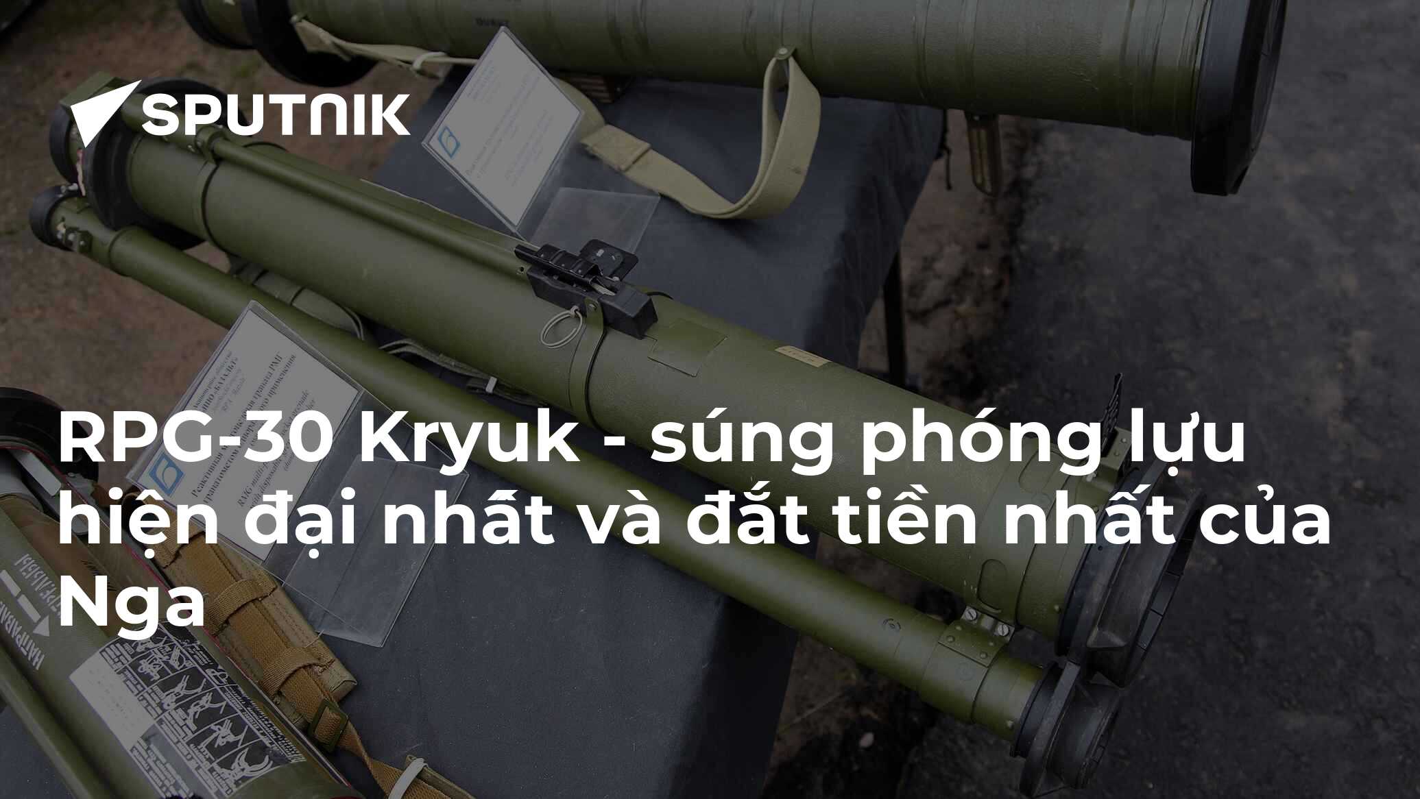 RPG-30 Kryuk - súng phóng lựu hiện đại nhất và đắt tiền nhất của Nga - 02.01.2025, Sputnik Việt Nam