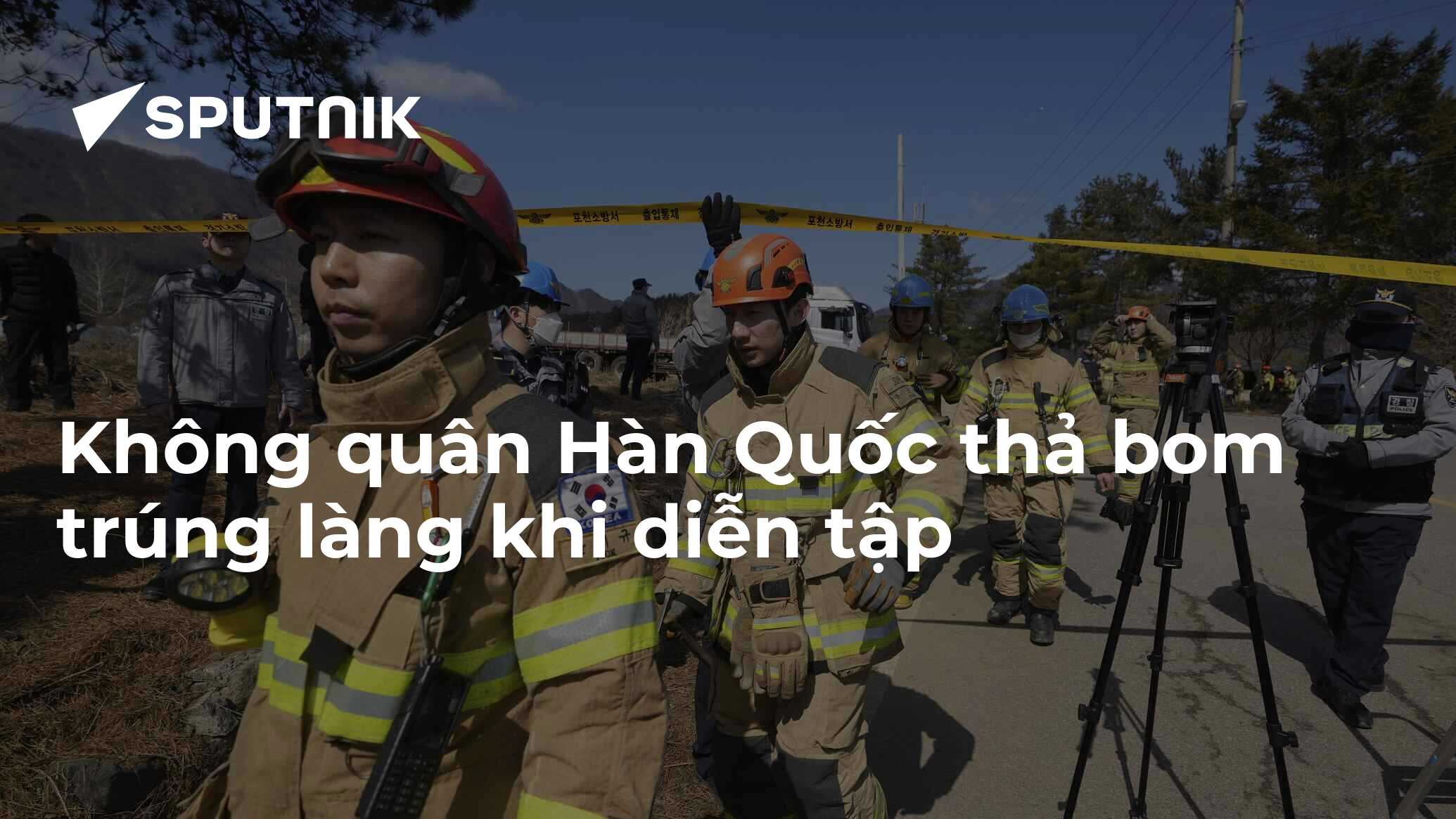 Không quân Hàn Quốc thả bom trúng làng khi diễn tập - 06.03.2025 ...