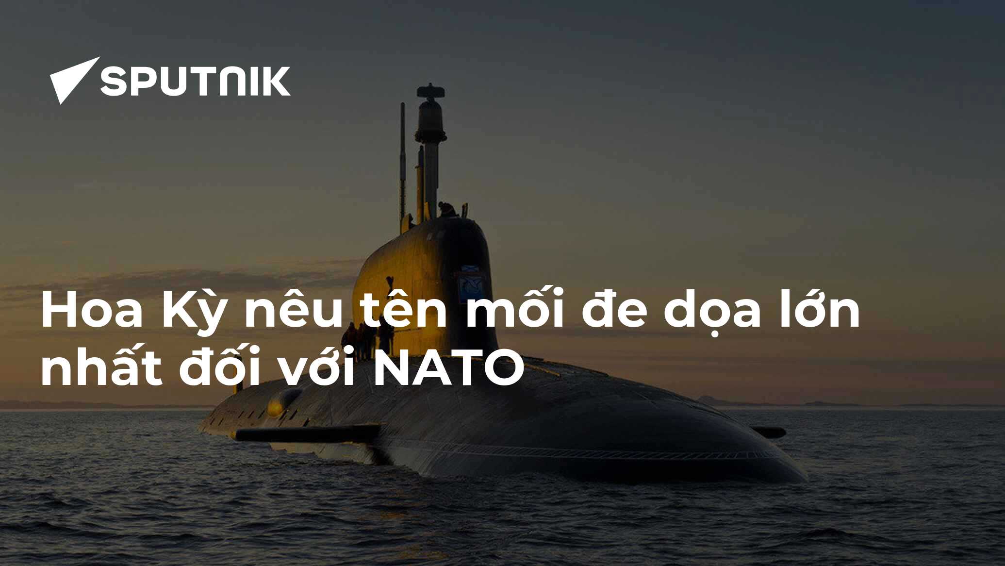 Hoa Kỳ nêu tên mối đe dọa lớn nhất đối với NATO - 15.03.2025, Sputnik ...
