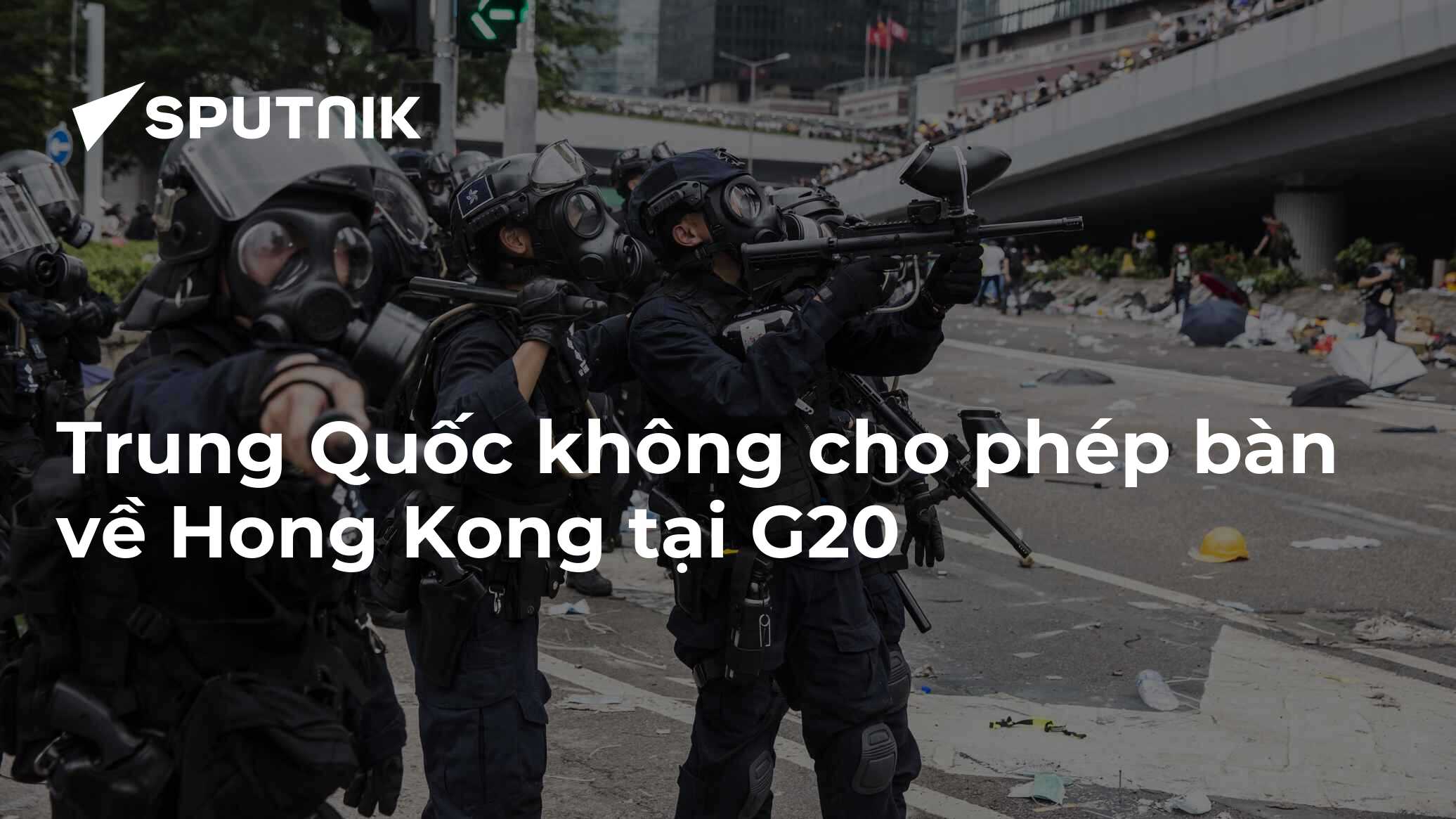 Trung Quốc không cho phép bàn về Hong Kong tại G20 - 24.06.2019 ...